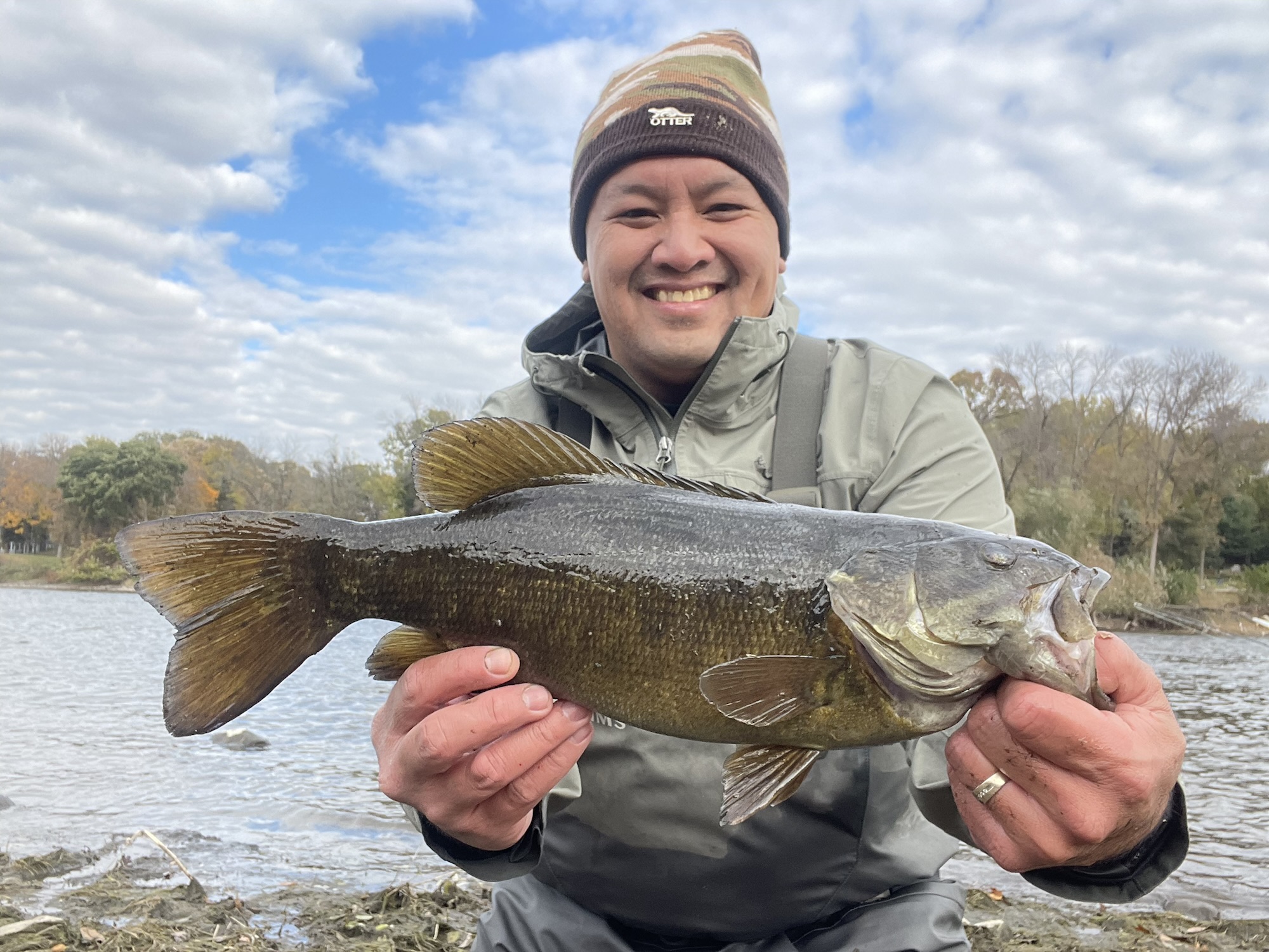 River wading for smallmouth bass & pike | Nam Nguyen's Angling Adventures